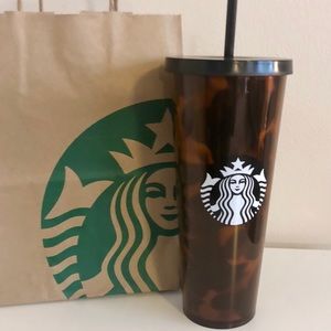 Starbucks | Accessories | Starbucks Tortoise Shell Tumbler 24 Oz Venti ...